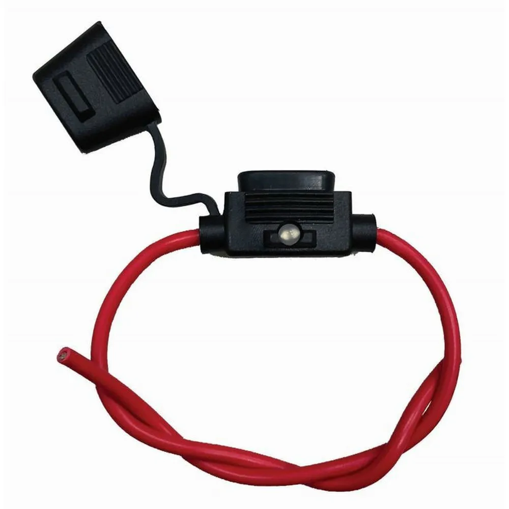 30A 32VDC Water Resistant Inline Standard Blade Fuse Holder | Road Tech ...