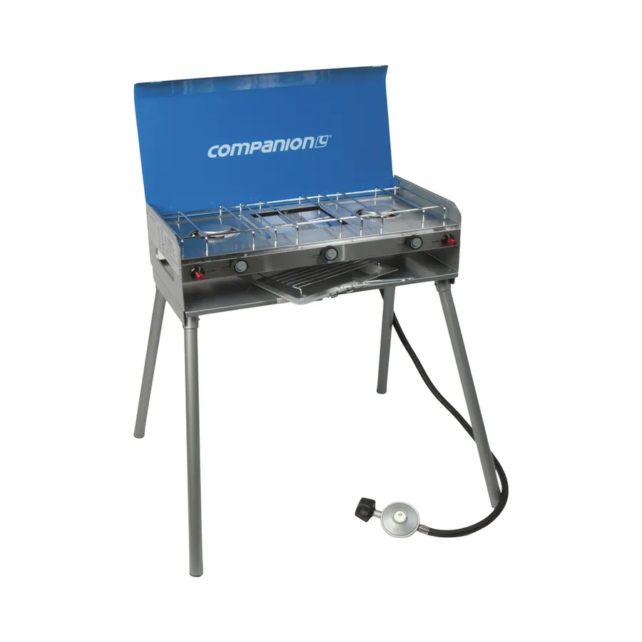 Companion Regulated Rv Stove + Grill - COMP546 | Road Tech Marine