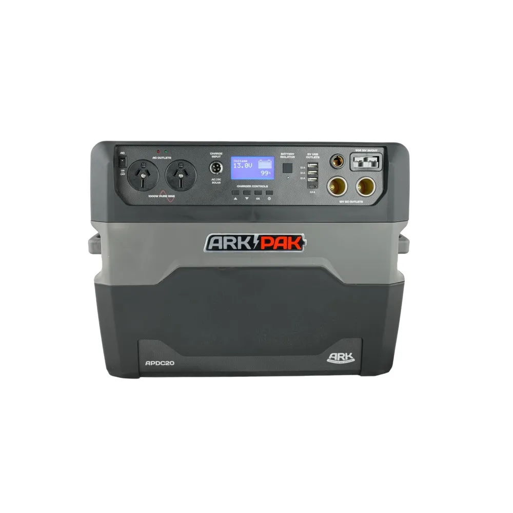 ARKPAK 1000W Pure Sinewave Inverter with Battery Box | Road Tech Marine