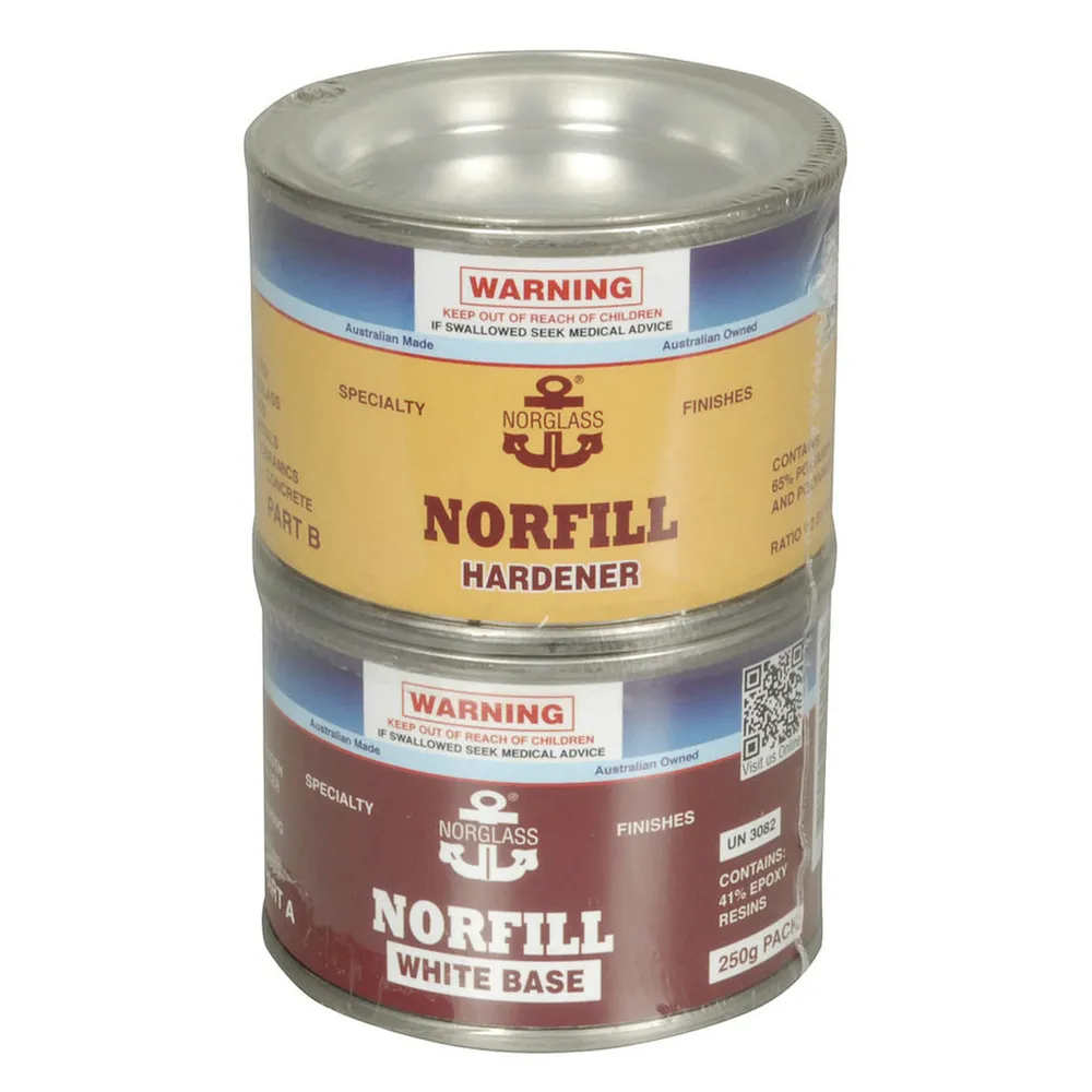 Norglass Norfill Epoxy Filler - 250g Tin Kit | Road Tech Marine