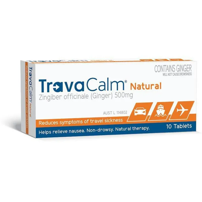 Travacalm Travel Sickness Tablets, Pack of 10 | Road Tech Marine