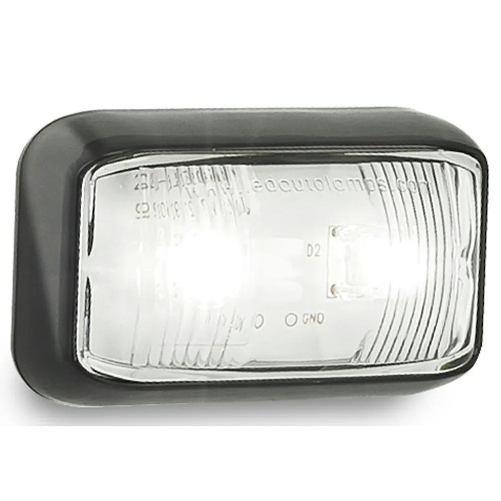 Vehicle Clearance Lights - Clear White Front Outline Marker | Road Tech ...