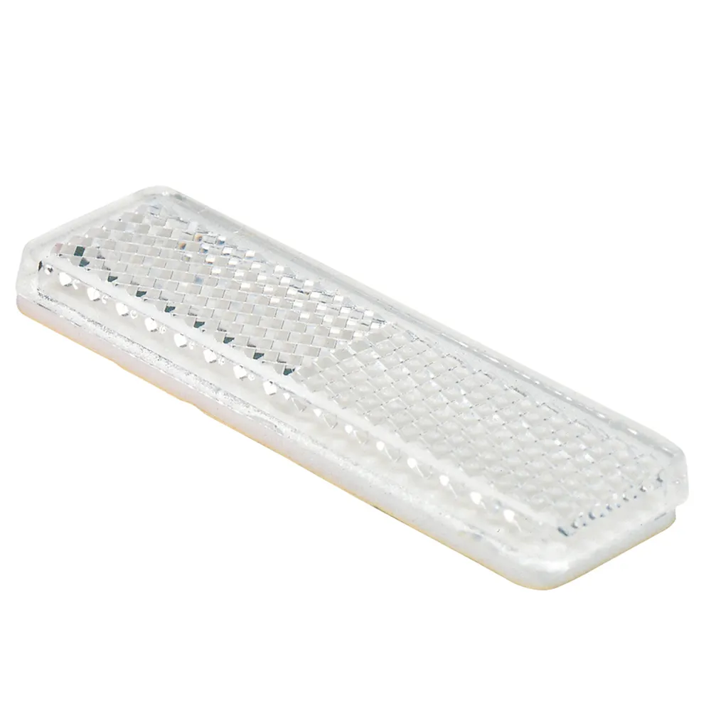 Trailer/ Other Vehicle Reflectors - Clear - 85 x 22mm | Road Tech Marine