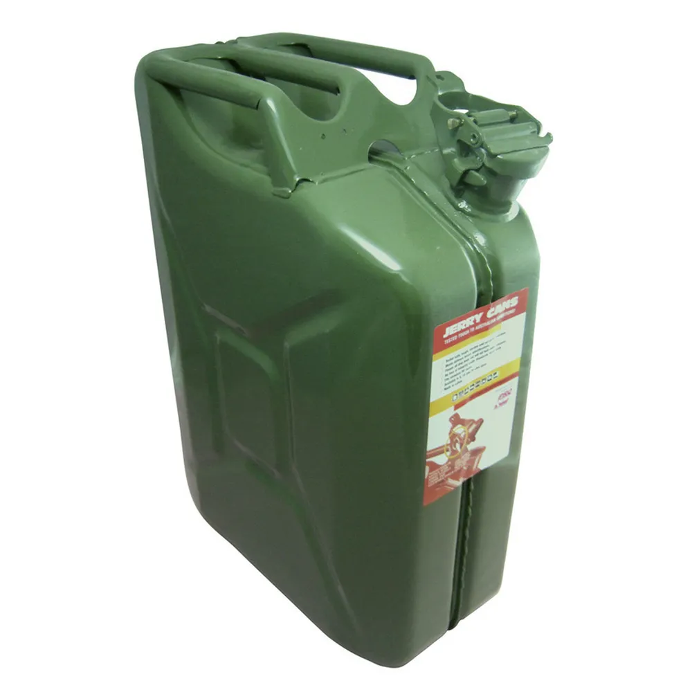 20L Metal Jerry Can - Green - Diesel | Road Tech Marine