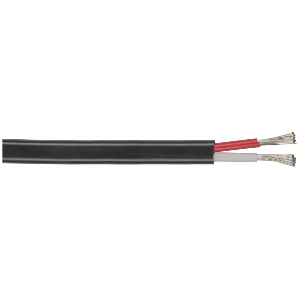 15A Twin Core Power Cable - 30m Roll - White Black | Road Tech Marine