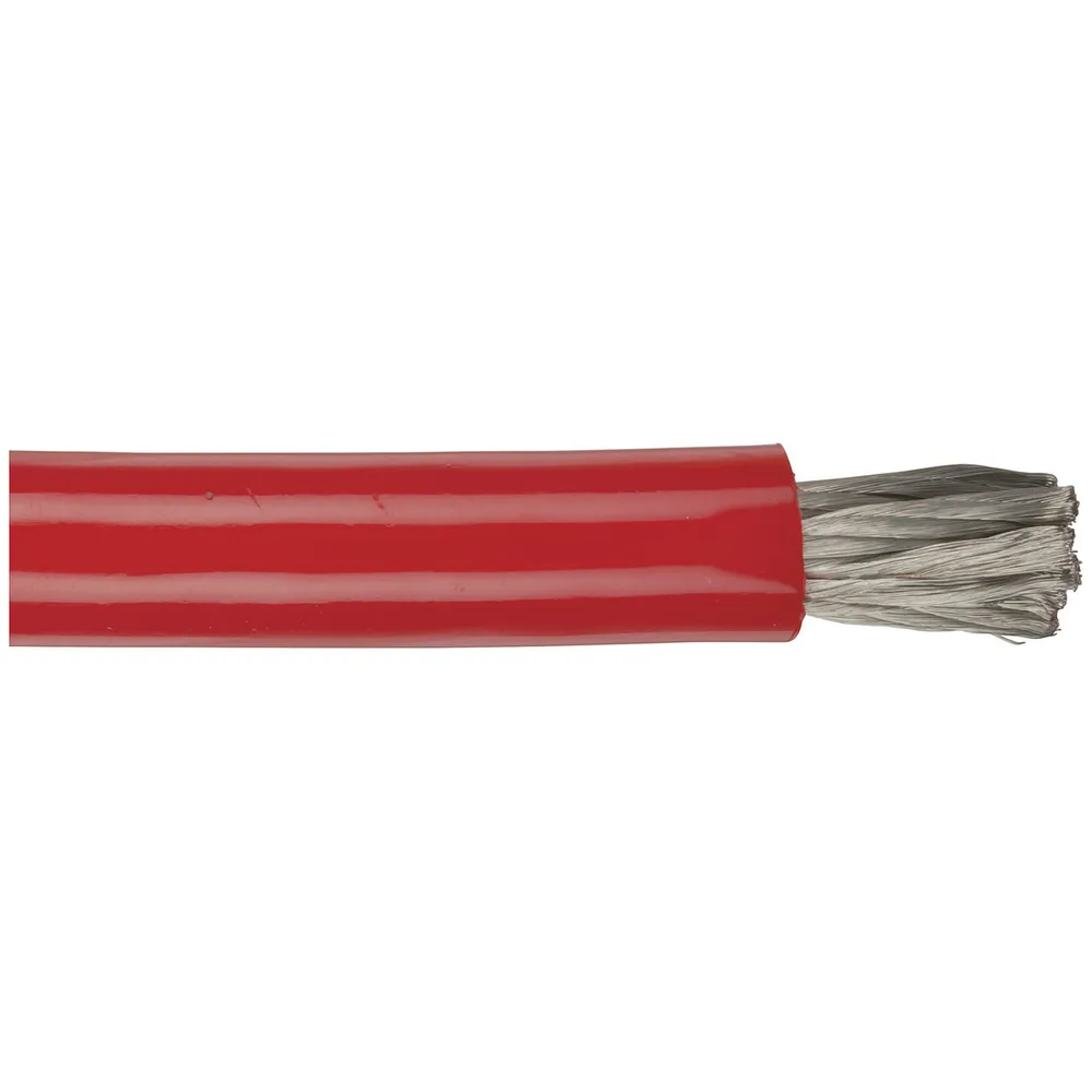 0 Gauge Mega High Current OFC Power Cable - Red - Sold per metre | Road ...