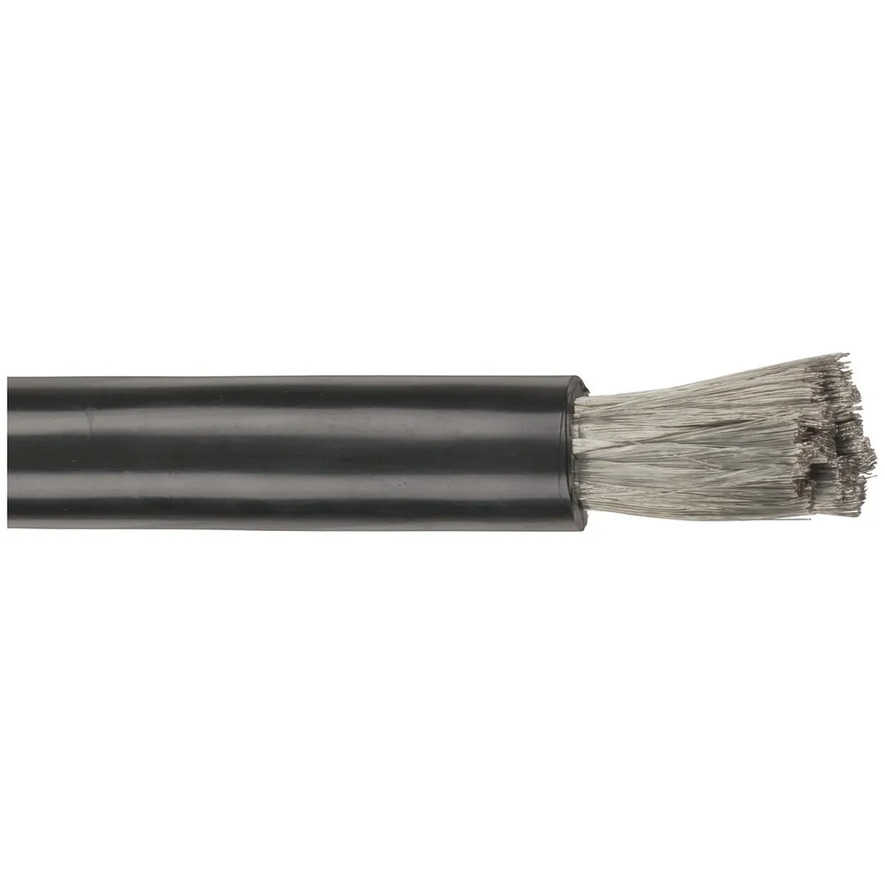 0 Gauge Mega High Current OFC Power Cable - Black - Sold per metre ...