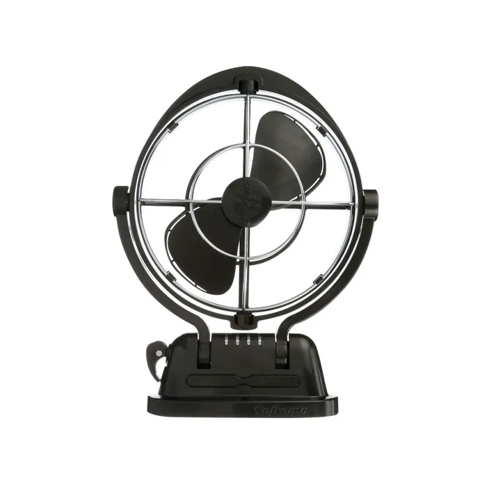Sirocco II 12-24VDC Gimbal Fan 7in Three Speed Black | Road Tech Marine